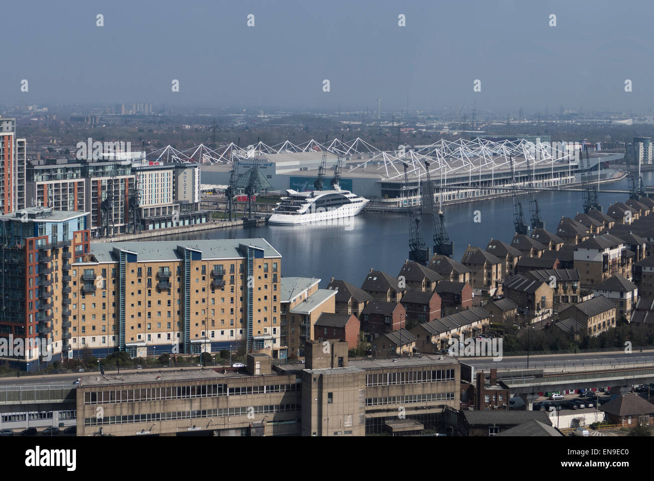 Excel london aerial hi-res stock photography and images - Alamy