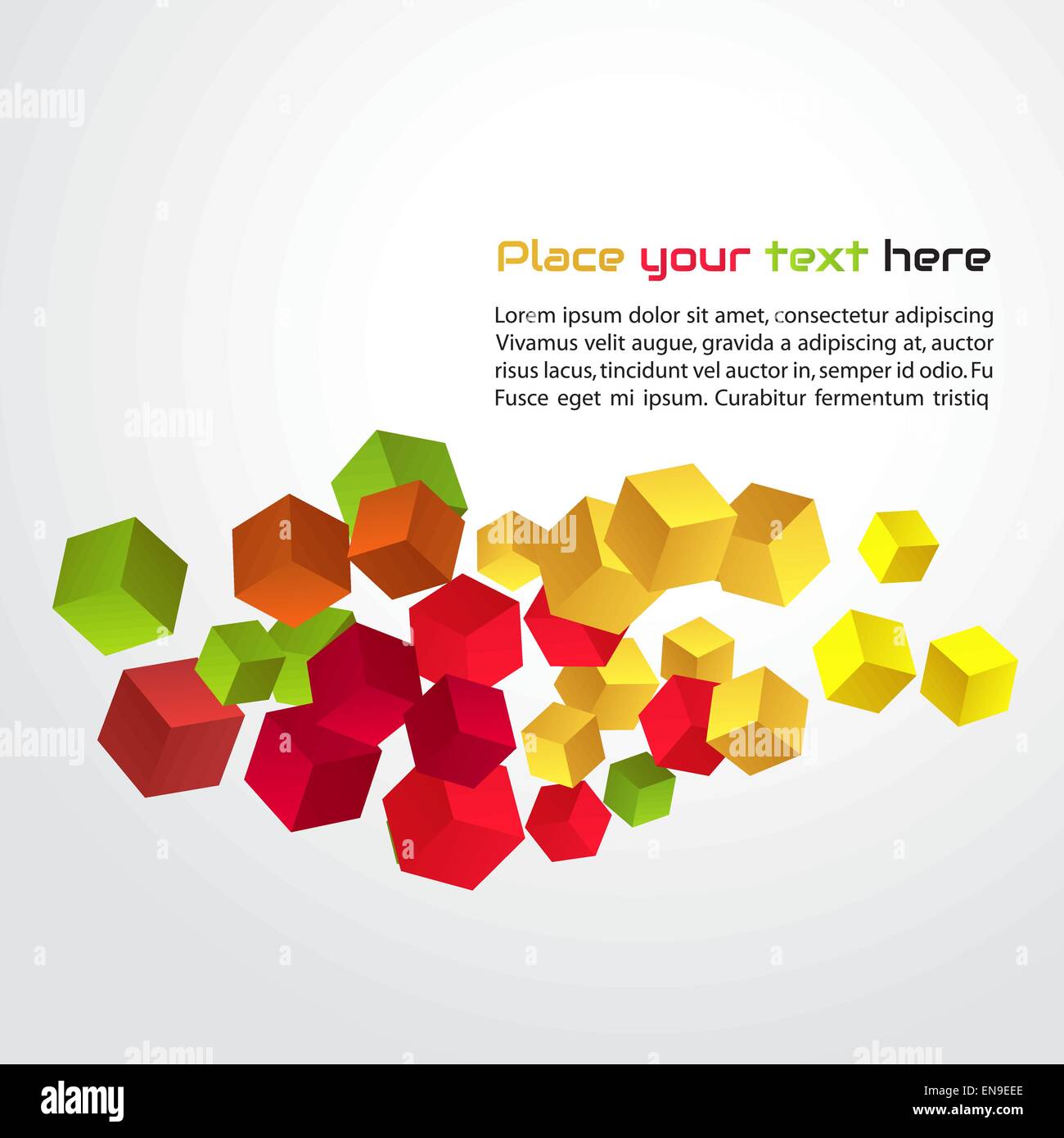 Vector abstract cheerful background Stock Vector Image & Art - Alamy