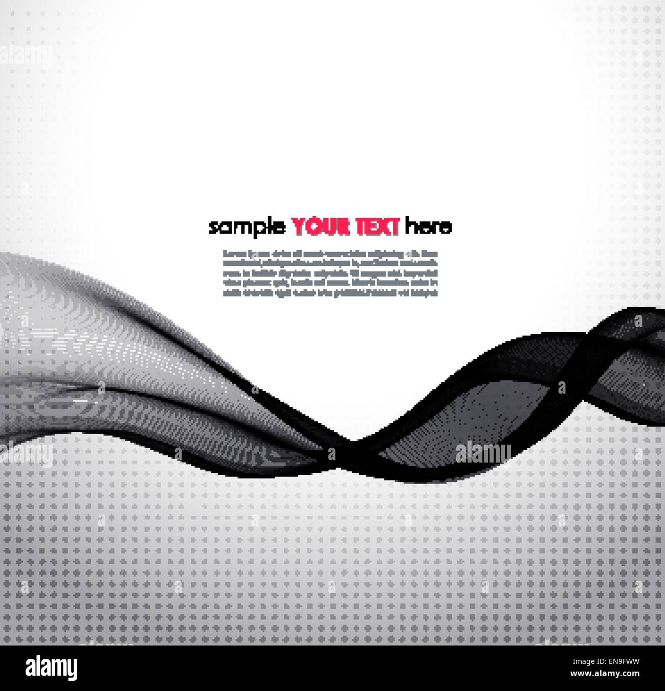 Gray wave Stock Vector Images - Alamy