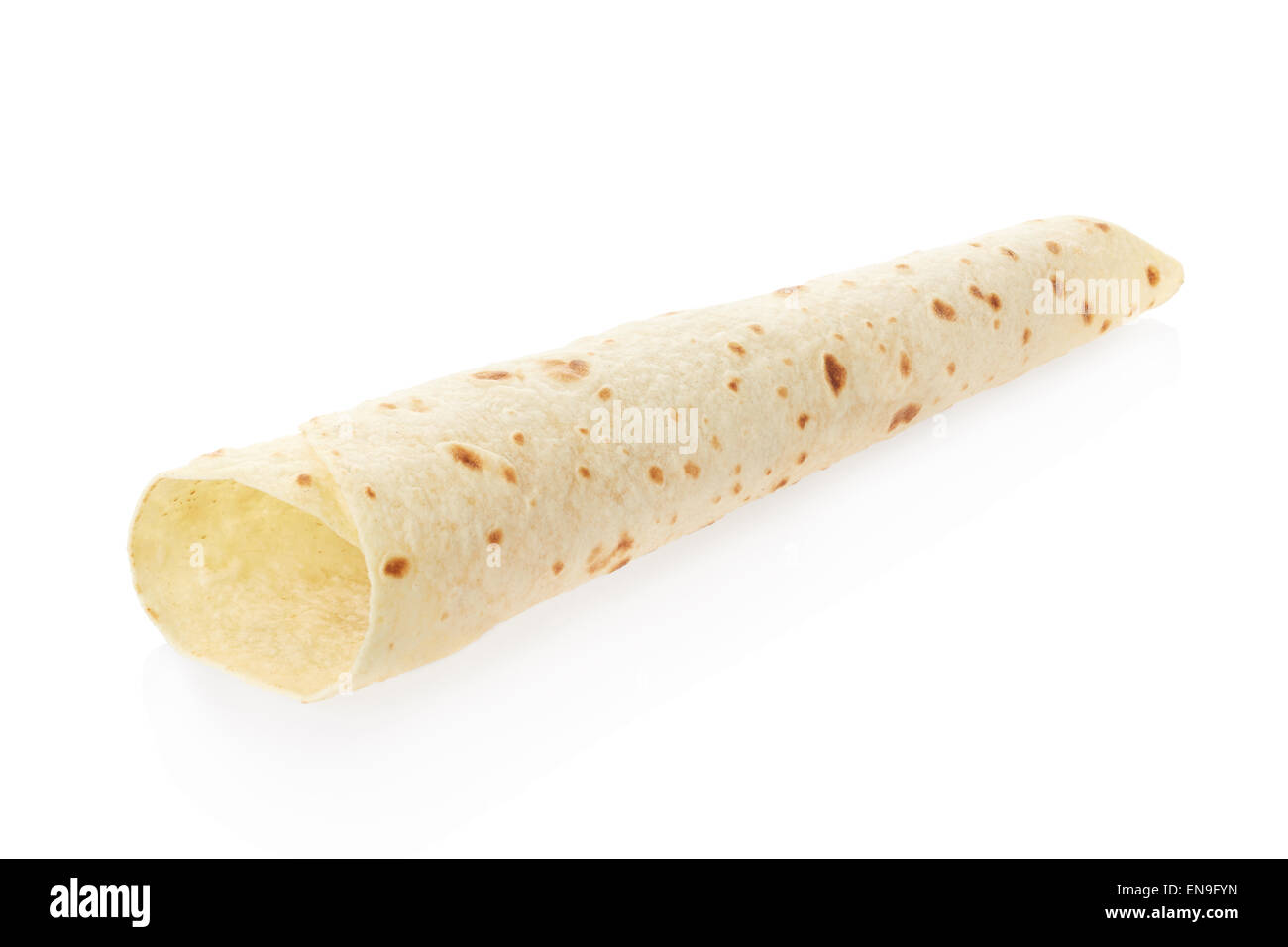 Piadina, italian tortilla empty wrap Stock Photo - Alamy