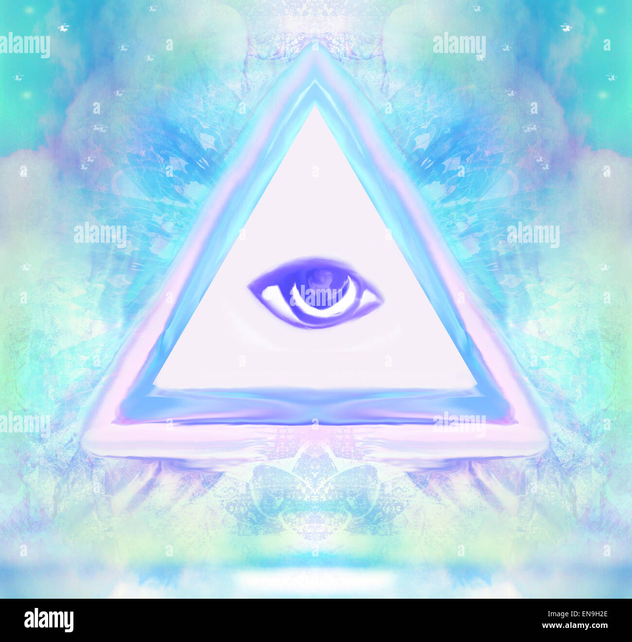 All seeing eye Stock Photo - Alamy