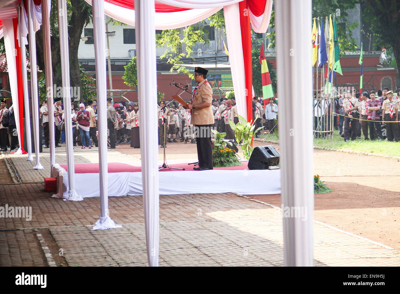Anniversary of scouting to-53 levels in West Java in the Field Sempur ...