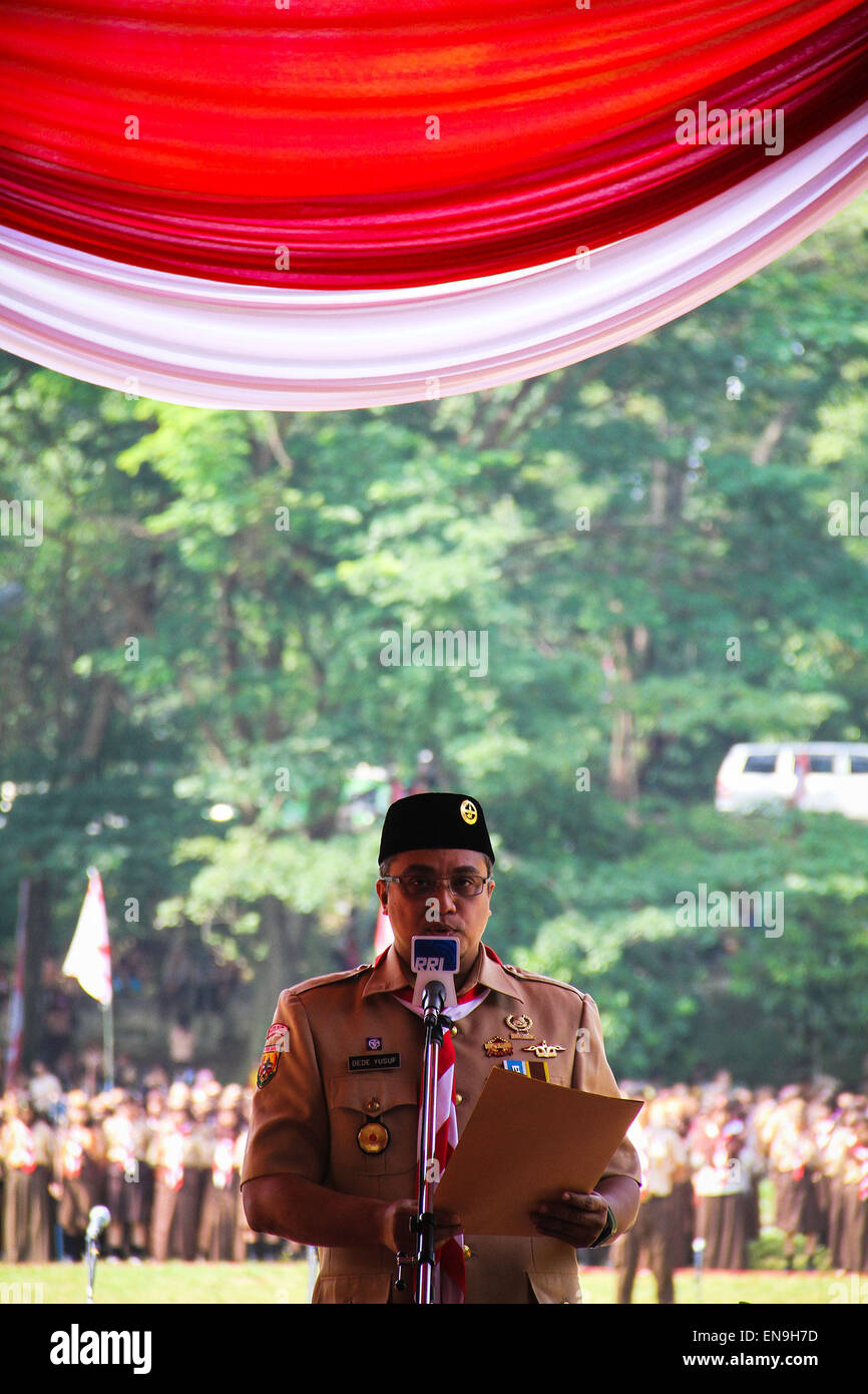 Anniversary of scouting to-53 levels in West Java in the Field Sempur ...
