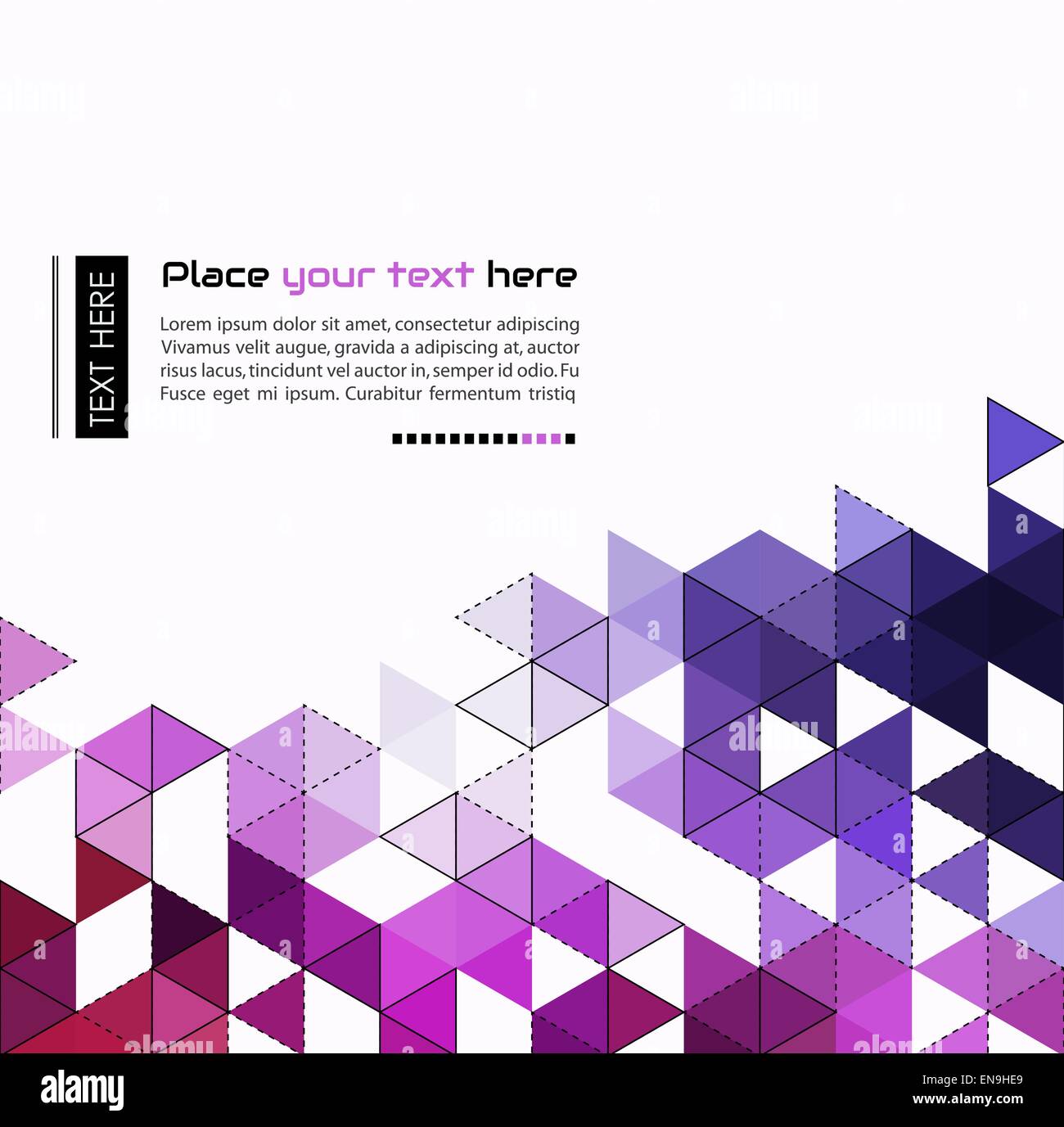 Abstract technology background in color. Vector illustration Stock ...