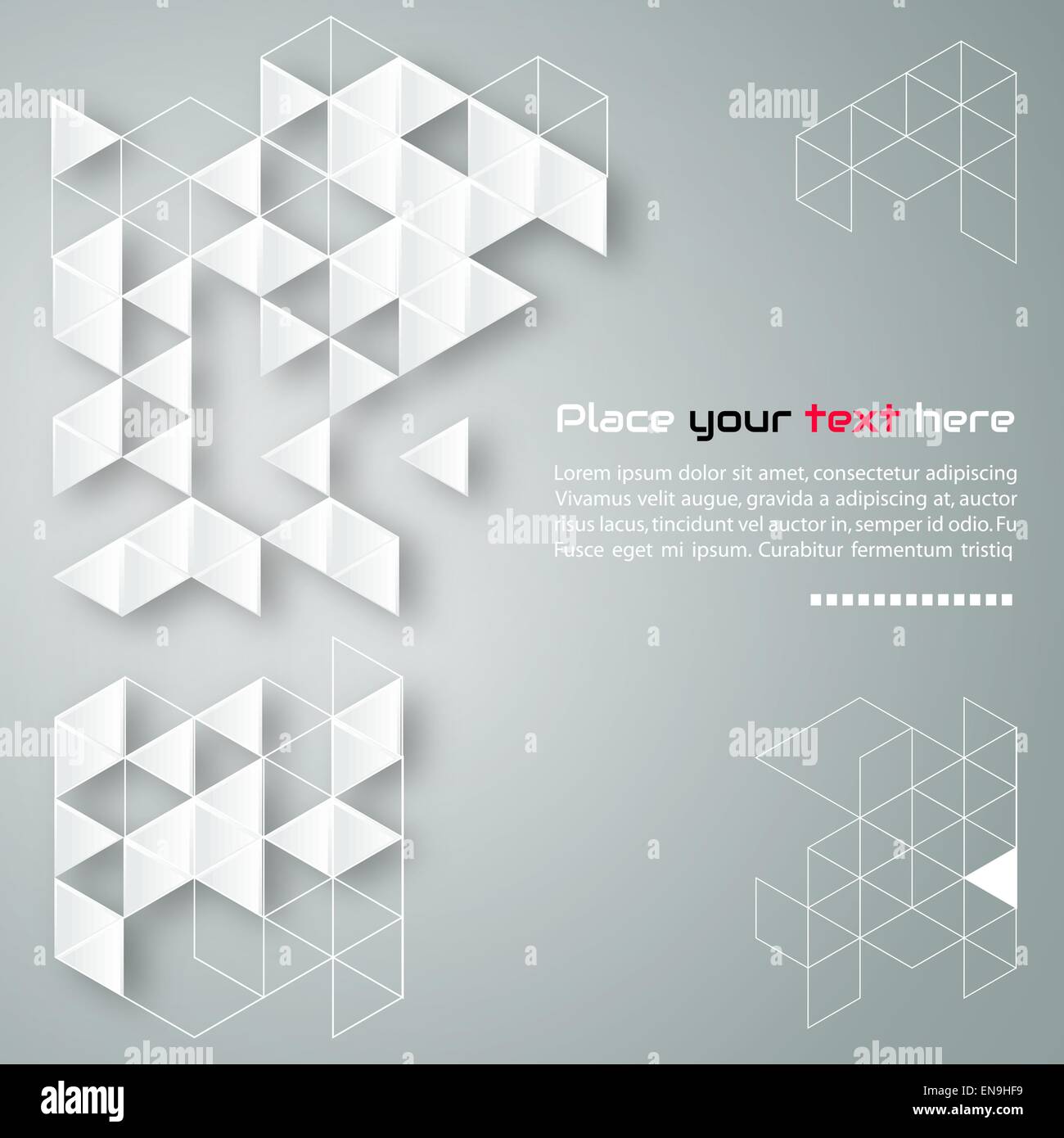 Abstract technology background in color. Vector illustration Stock ...