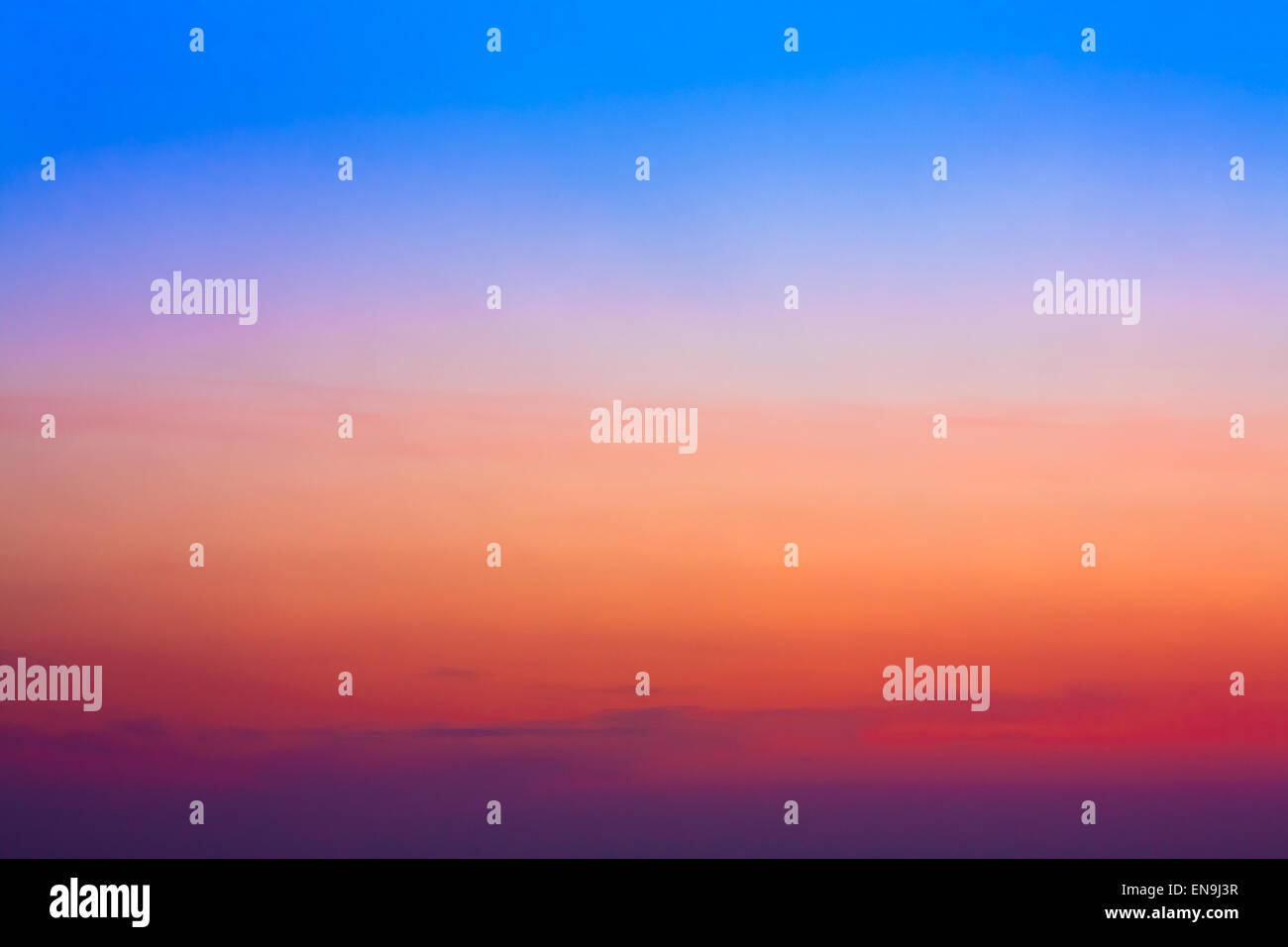 Colorful Sky After Sunset. Natural Sky Background Stock Photo - Alamy