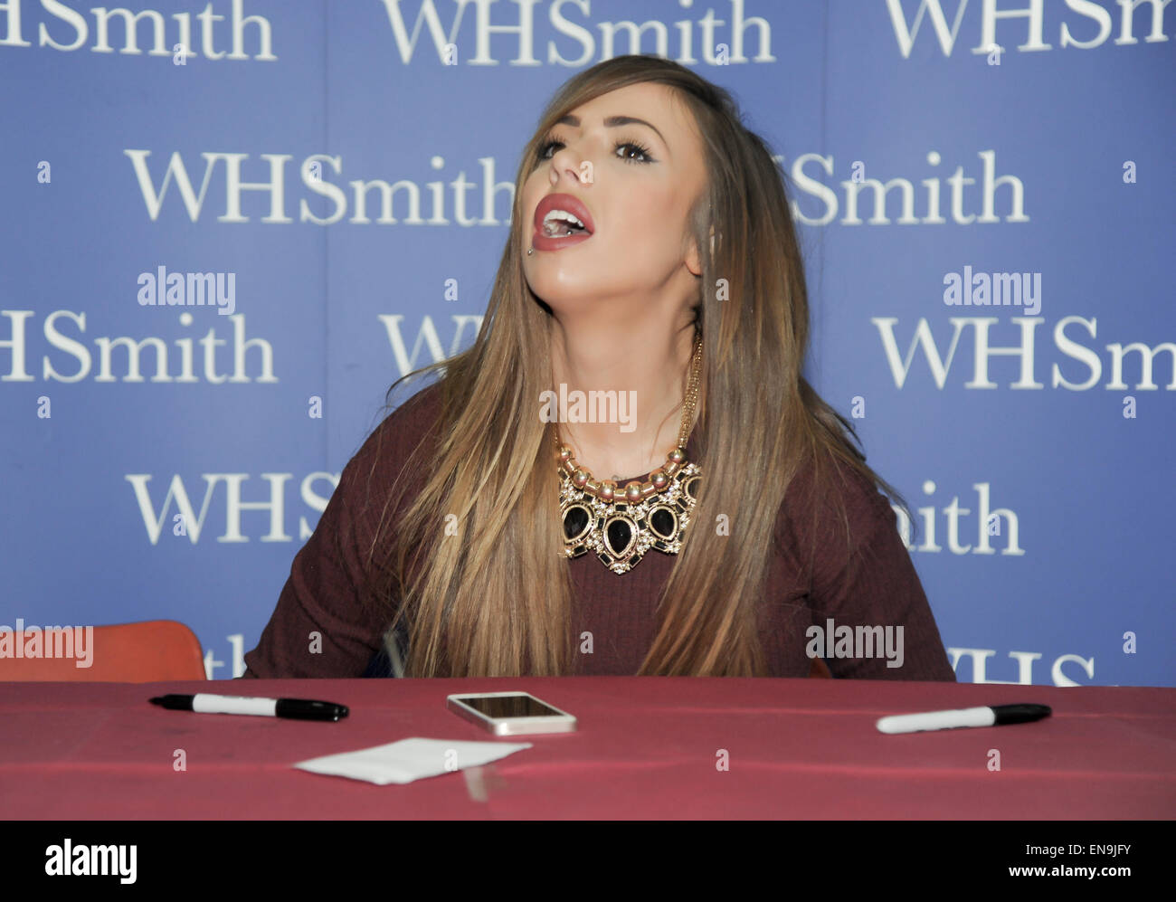 Geordie Shore star Holly Hagan signs copies of her book 'Not Quite A ...