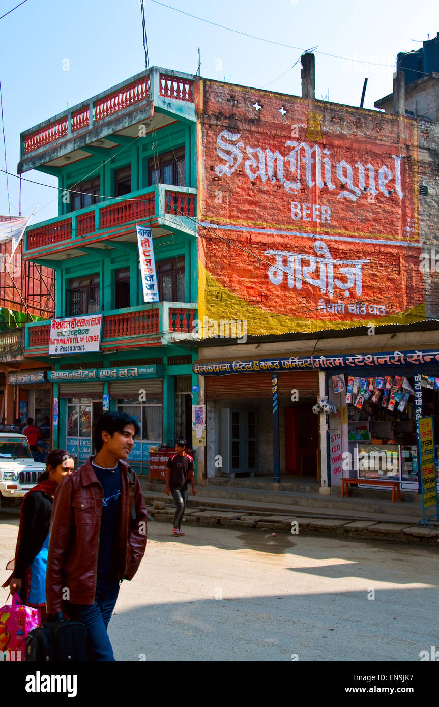 Nepal advertisement hi-res stock photography and images - Alamy