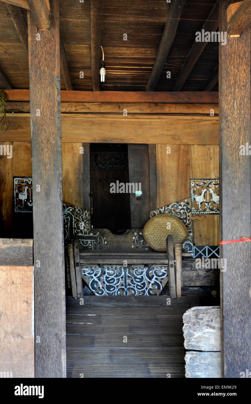 Indonesia, Flores island, Luba village, traditional hut Stock Photo - Alamy