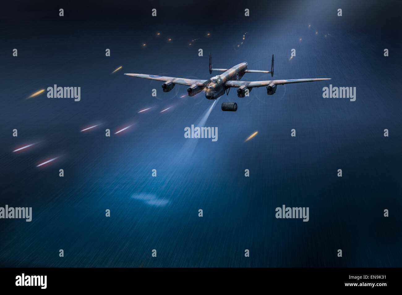 The special Lancaster bomber whose Upkeep 'bouncing bomb' finally ...