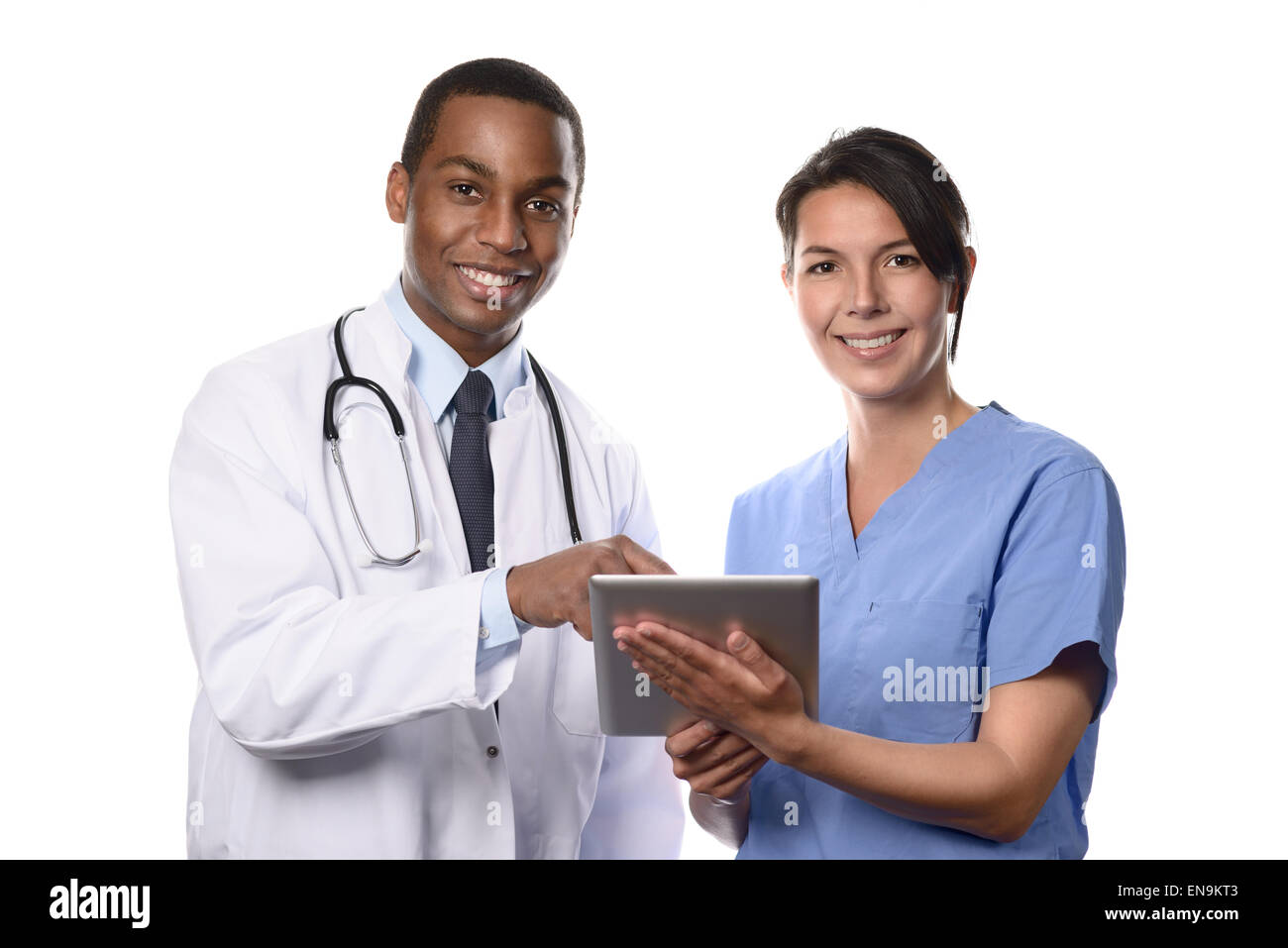 African male medical assistant hi-res stock photography and images - Alamy