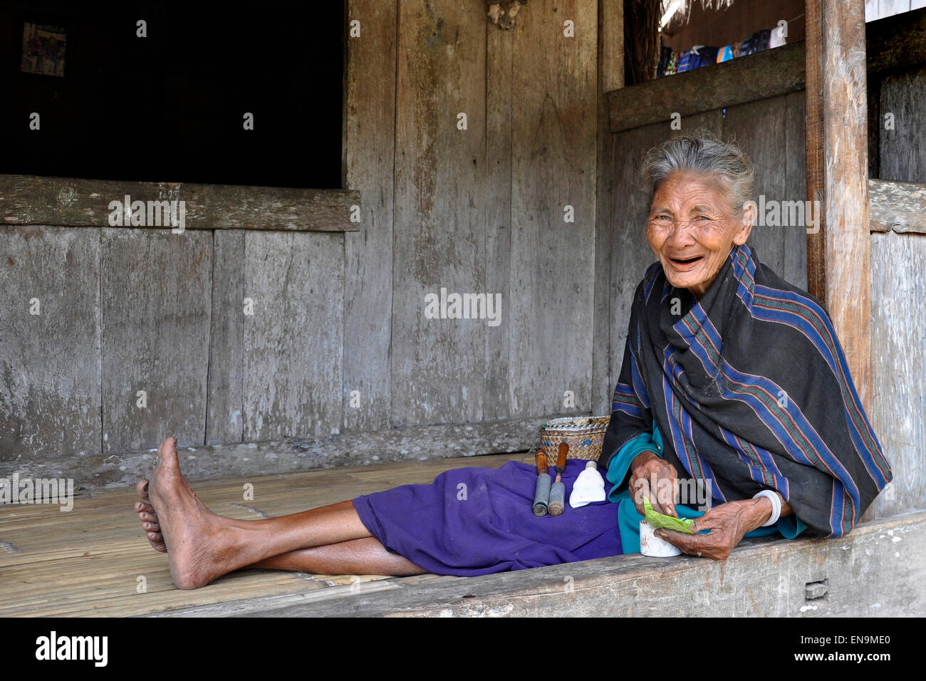 Indonesia, Flores island, Luba village, woman Stock Photo - Alamy