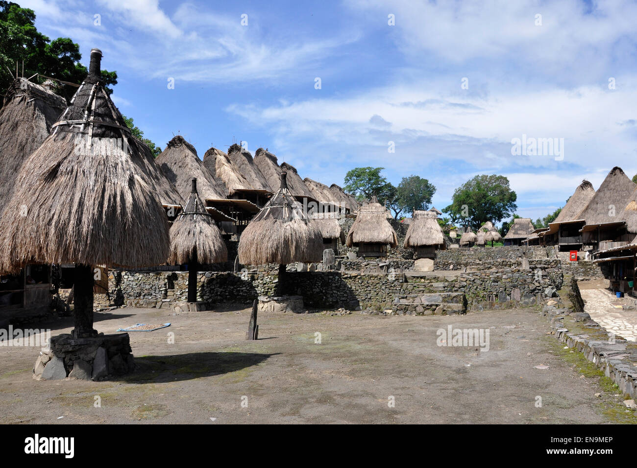 Indonesia, Flores island, Bena village, Ngada tribe Stock Photo - Alamy
