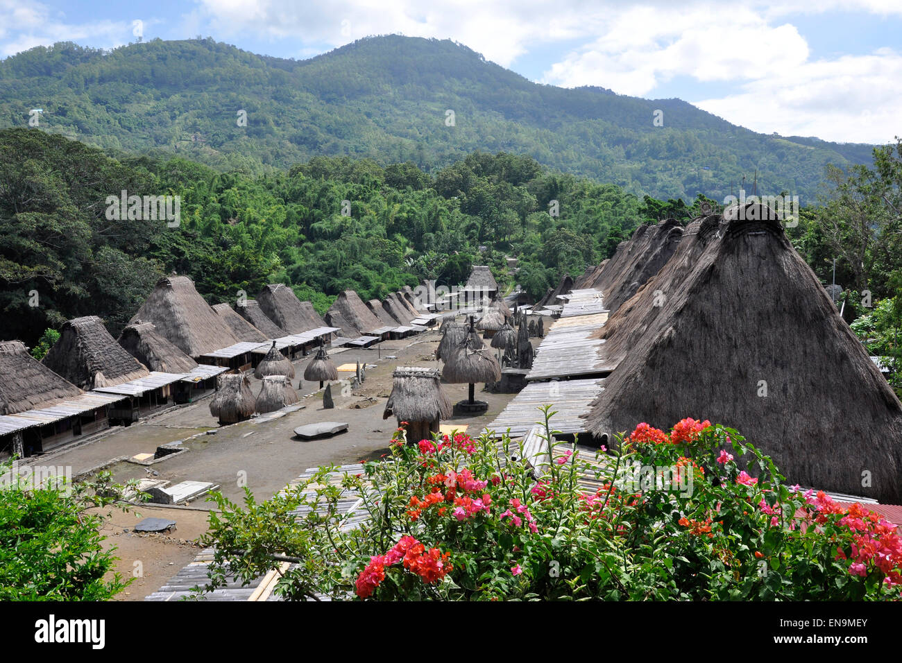 Ngada tribe village hi-res stock photography and images - Alamy