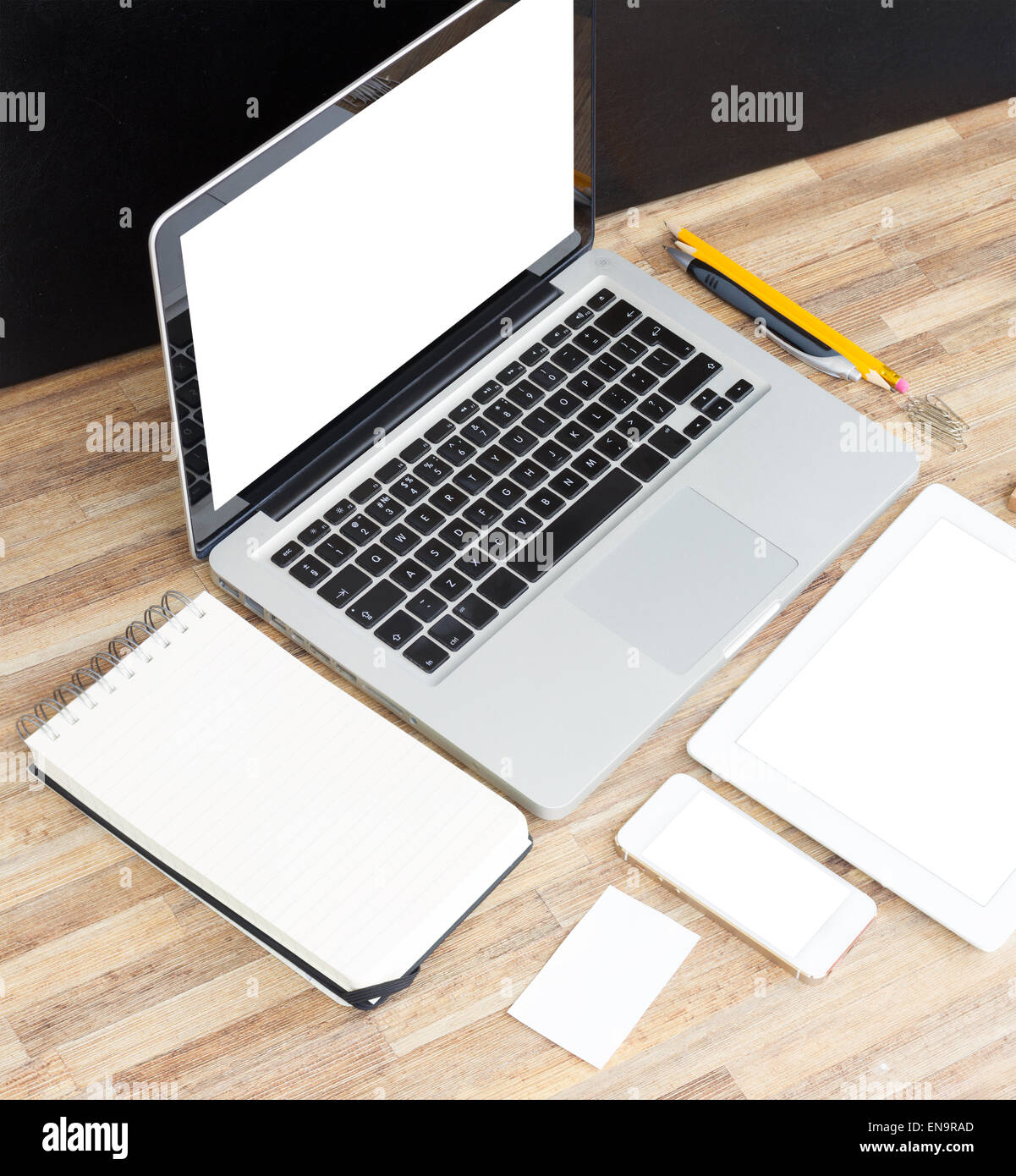 Modern working place Stock Photo - Alamy