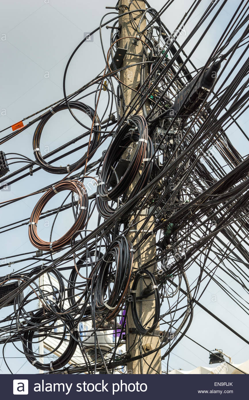 Bangkok Wiring Stock Photos & Bangkok Wiring Stock Images - Alamy
