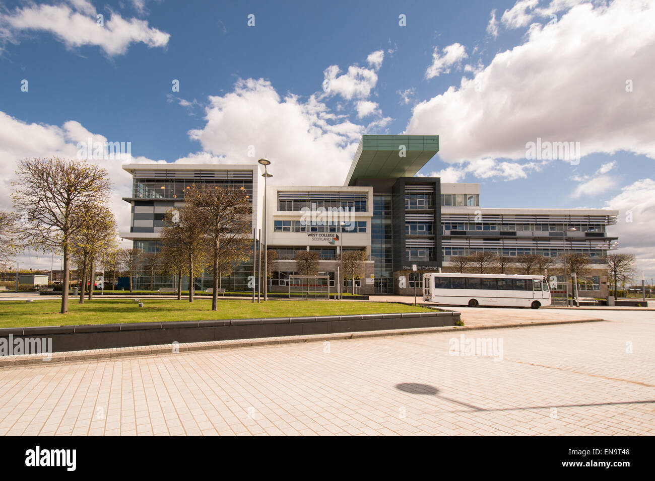 West College Scotland - Clydebank campus, Glasgow, Scotland - Riverside ...