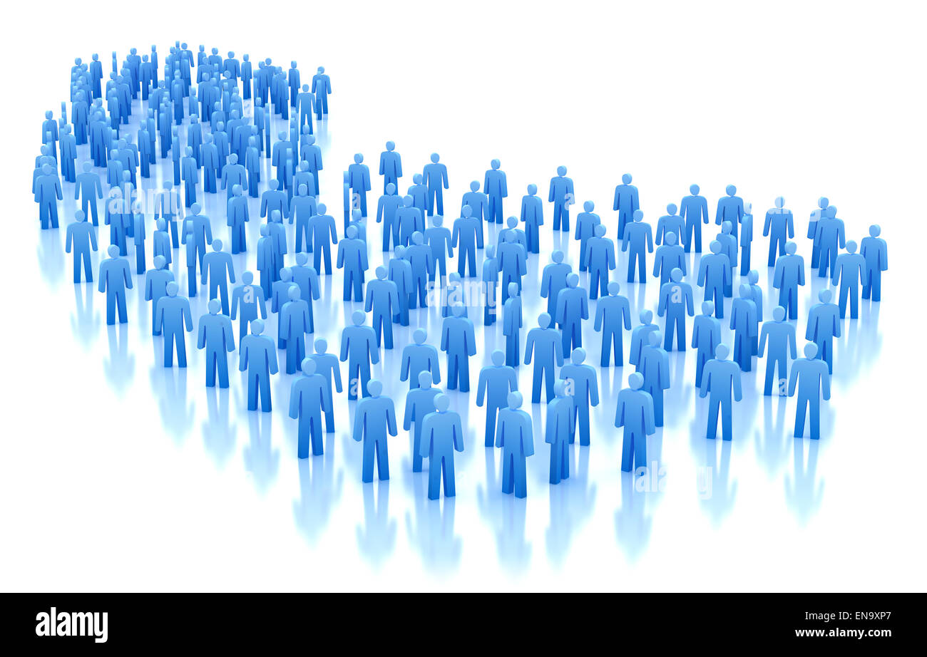 People crowd Cut Out Stock Images & Pictures - Alamy