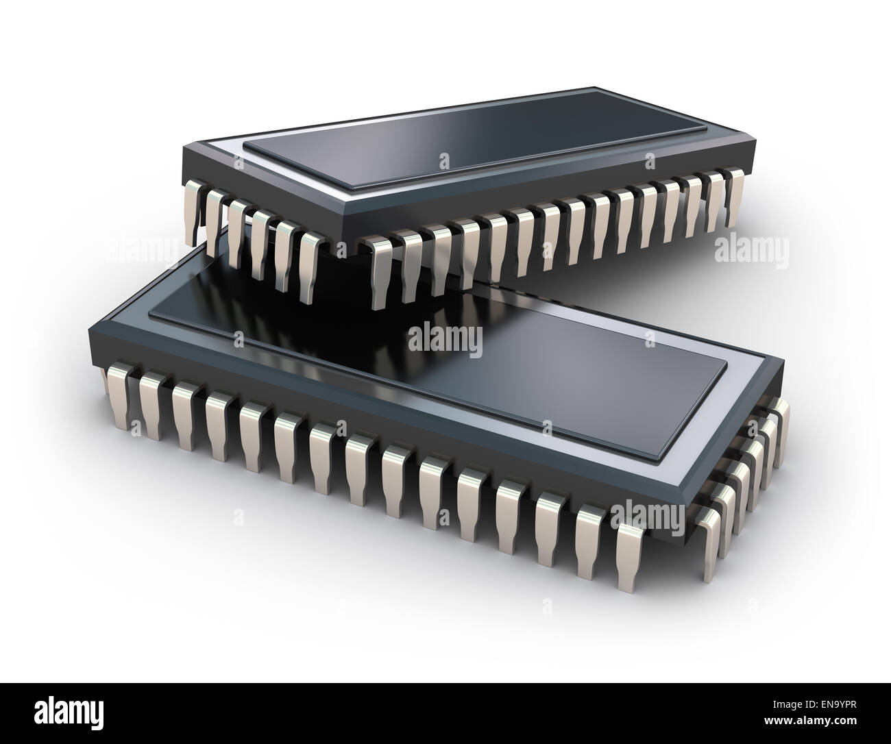 Black and white computer memory chips hi-res stock photography and ...