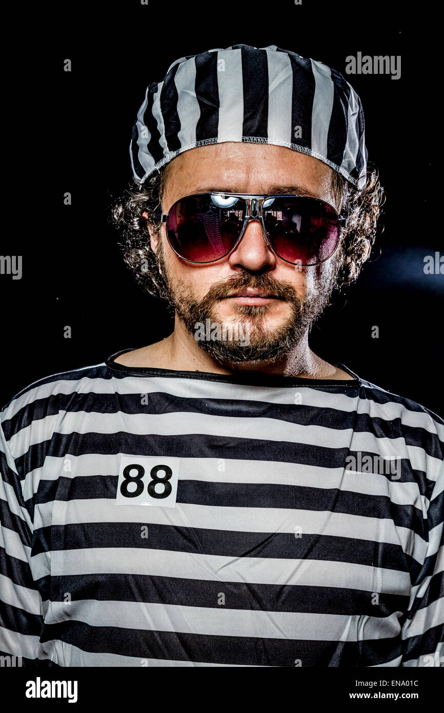 Security prison riot concept man holding hi-res stock photography and ...