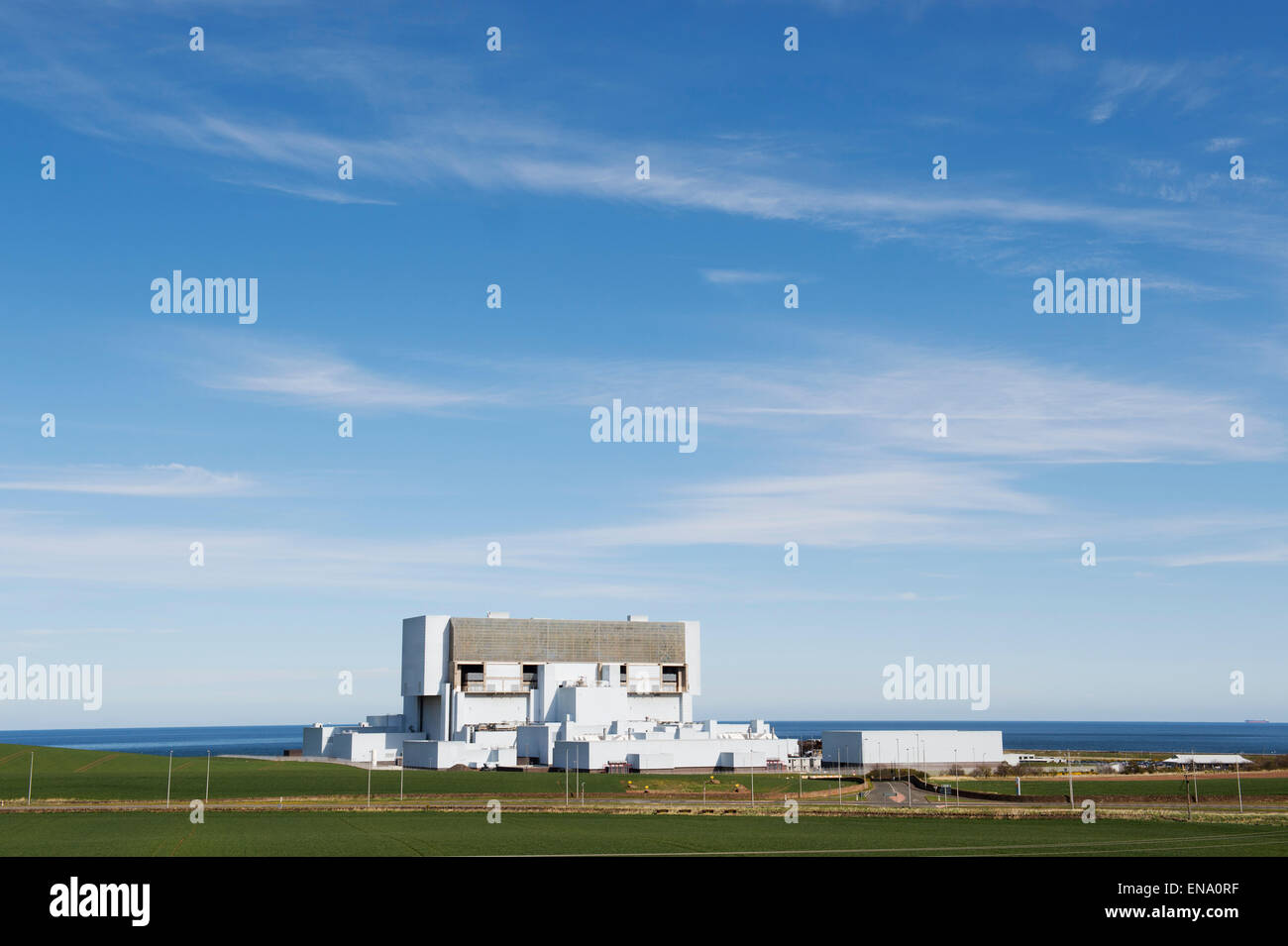 Torness nuclear power station. Torness Point near Dunbar in East ...