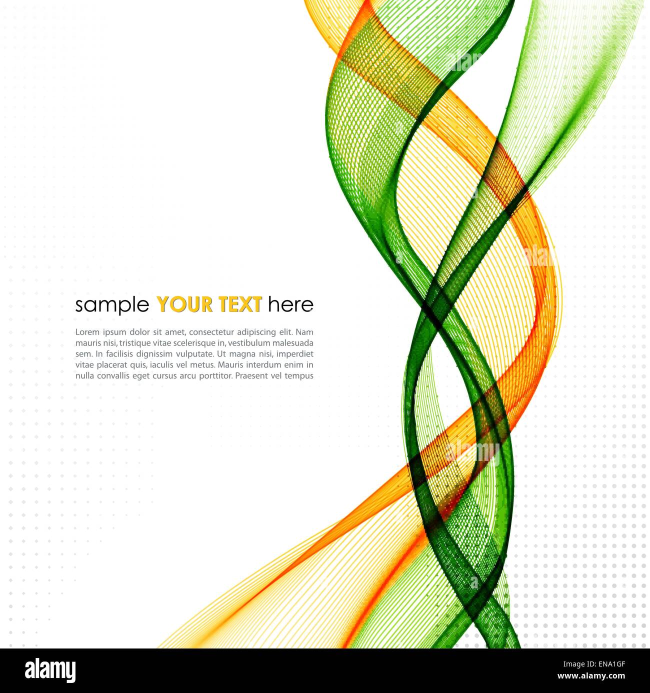 Abstract orange vector template background. EPS 10 Stock Vector Image ...