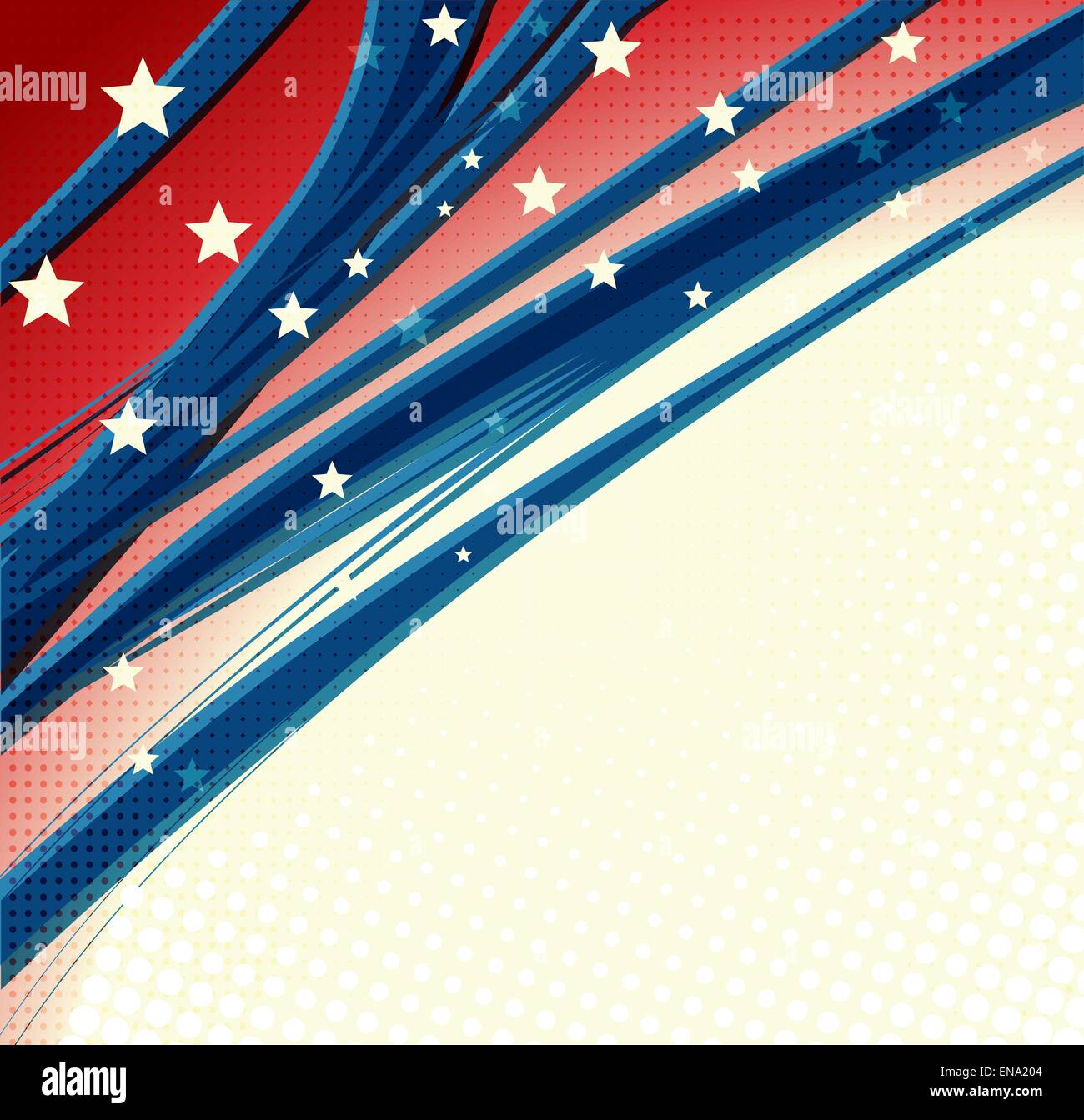 American Independence Day Patriotic background. Vector illustration ...