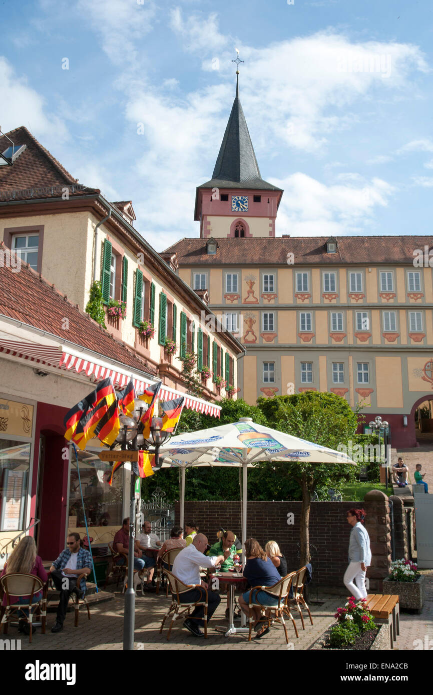 Old Castle and New Castle, Bad König, Odenwald, Bergstraße-Odenwald ...