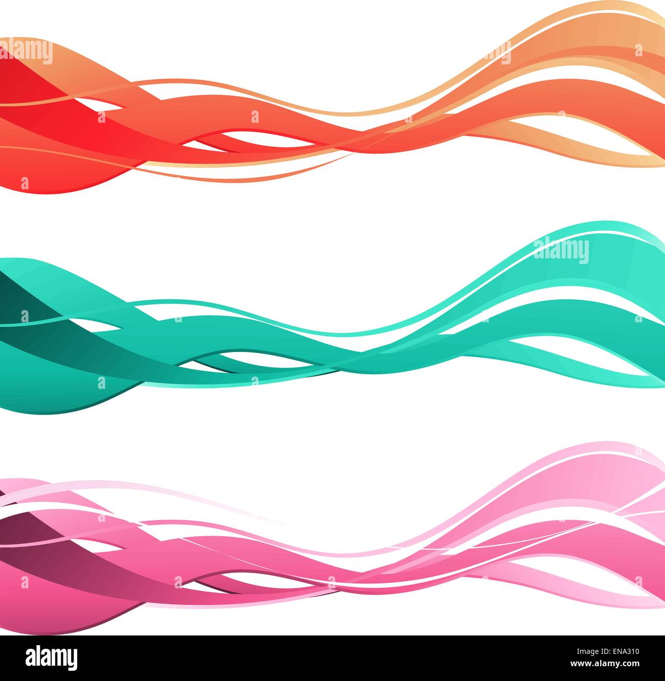 Abstract colorful background. Color wave. Vector illustration Stock ...