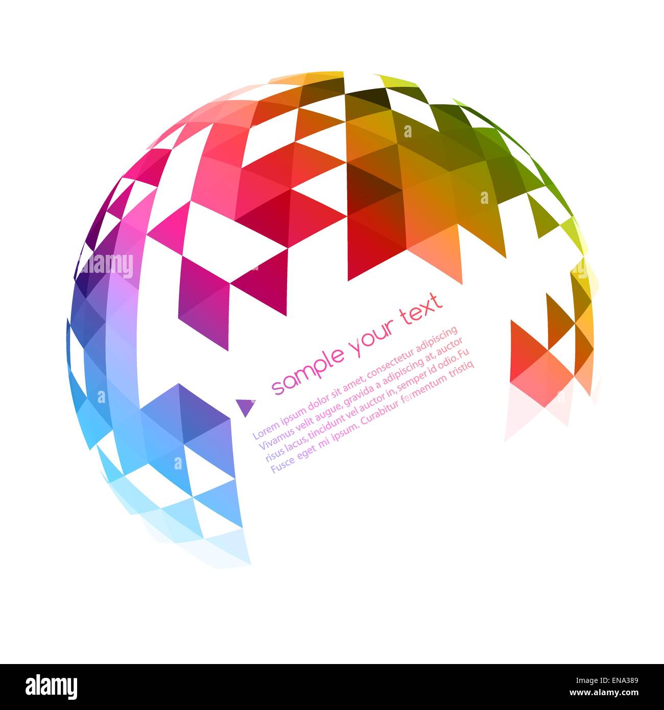 Geometric vector composition grunge Cut Out Stock Images & Pictures - Alamy