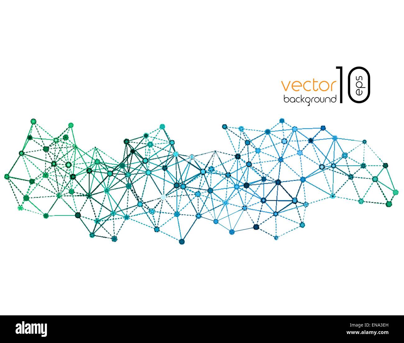 Molecule And Communication Background Abstract Vector Illustration Stock Vector Image And Art Alamy