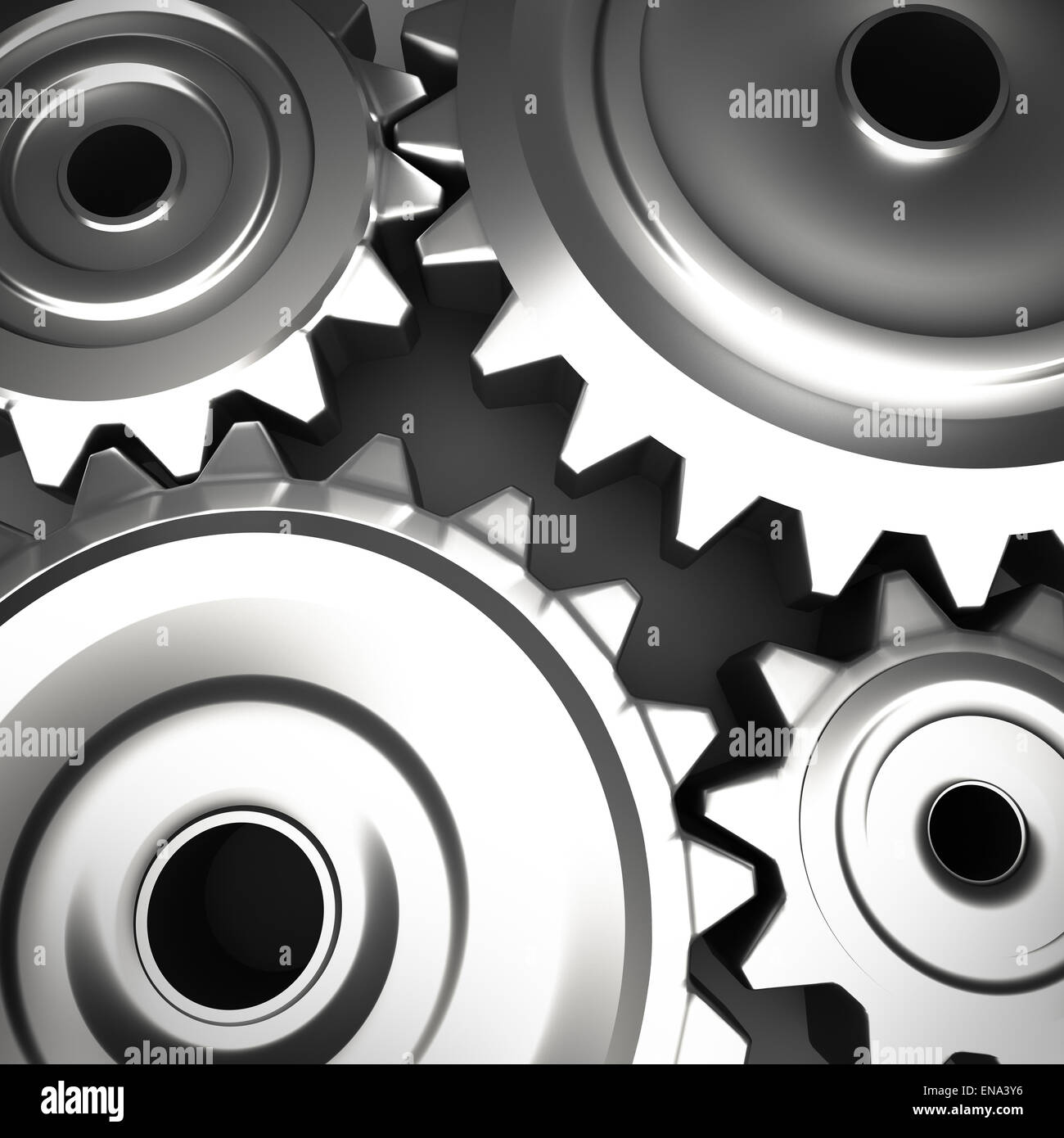 Gears abstract background Stock Photo - Alamy