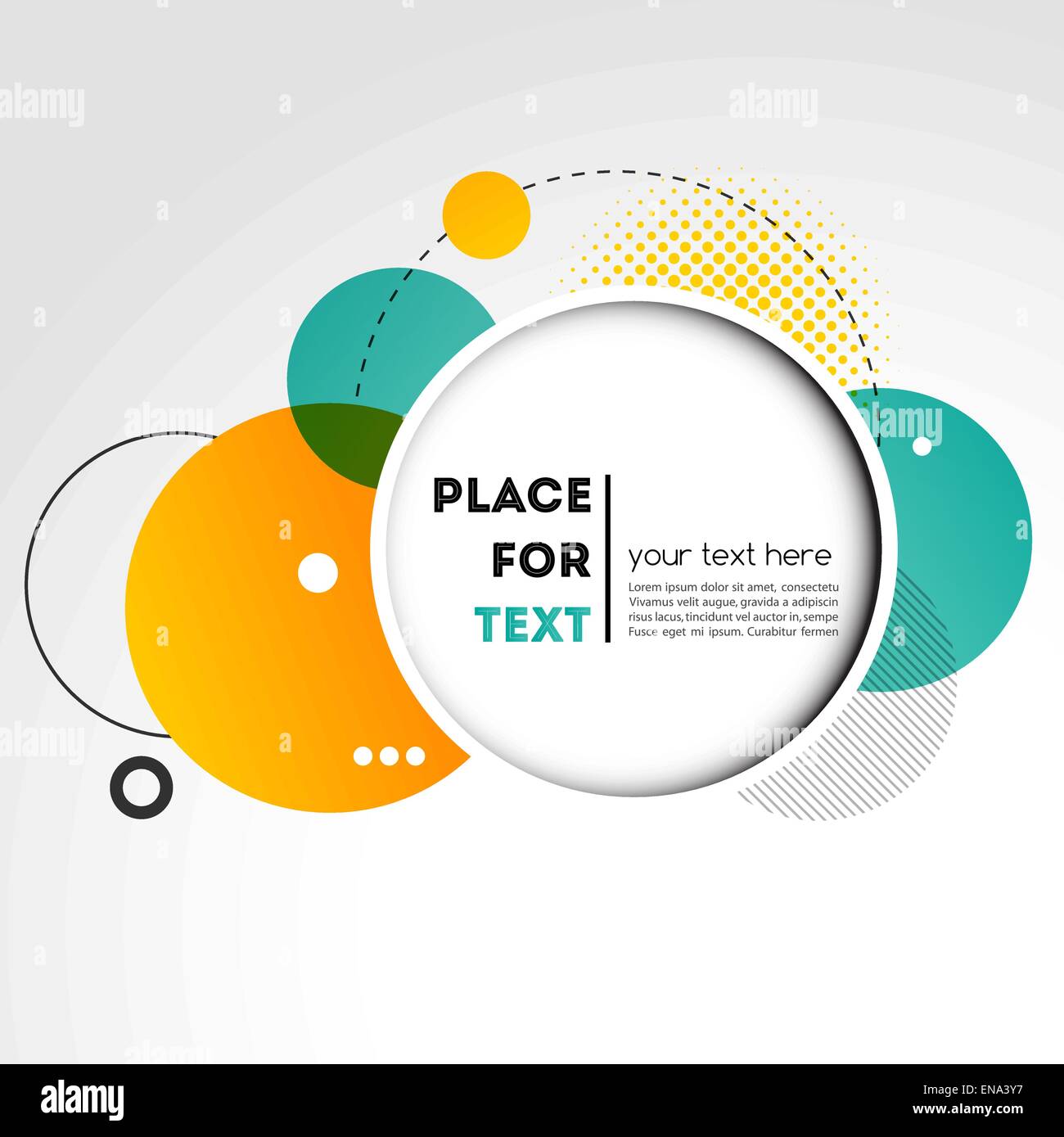 Vector Modern Design Circle template for infographics Stock Vector ...
