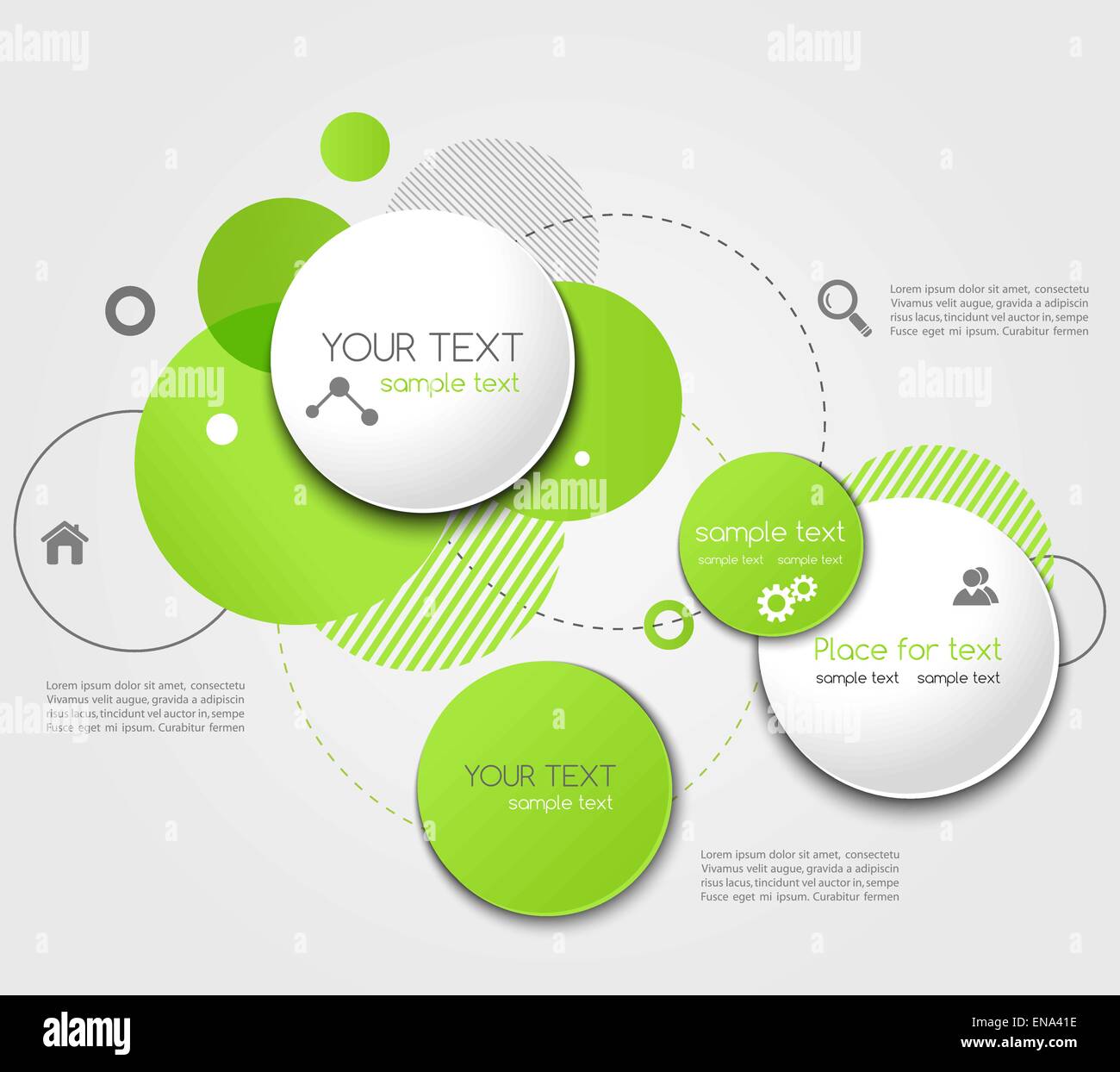 Vector Modern Design Circle template for infographics Stock Vector ...