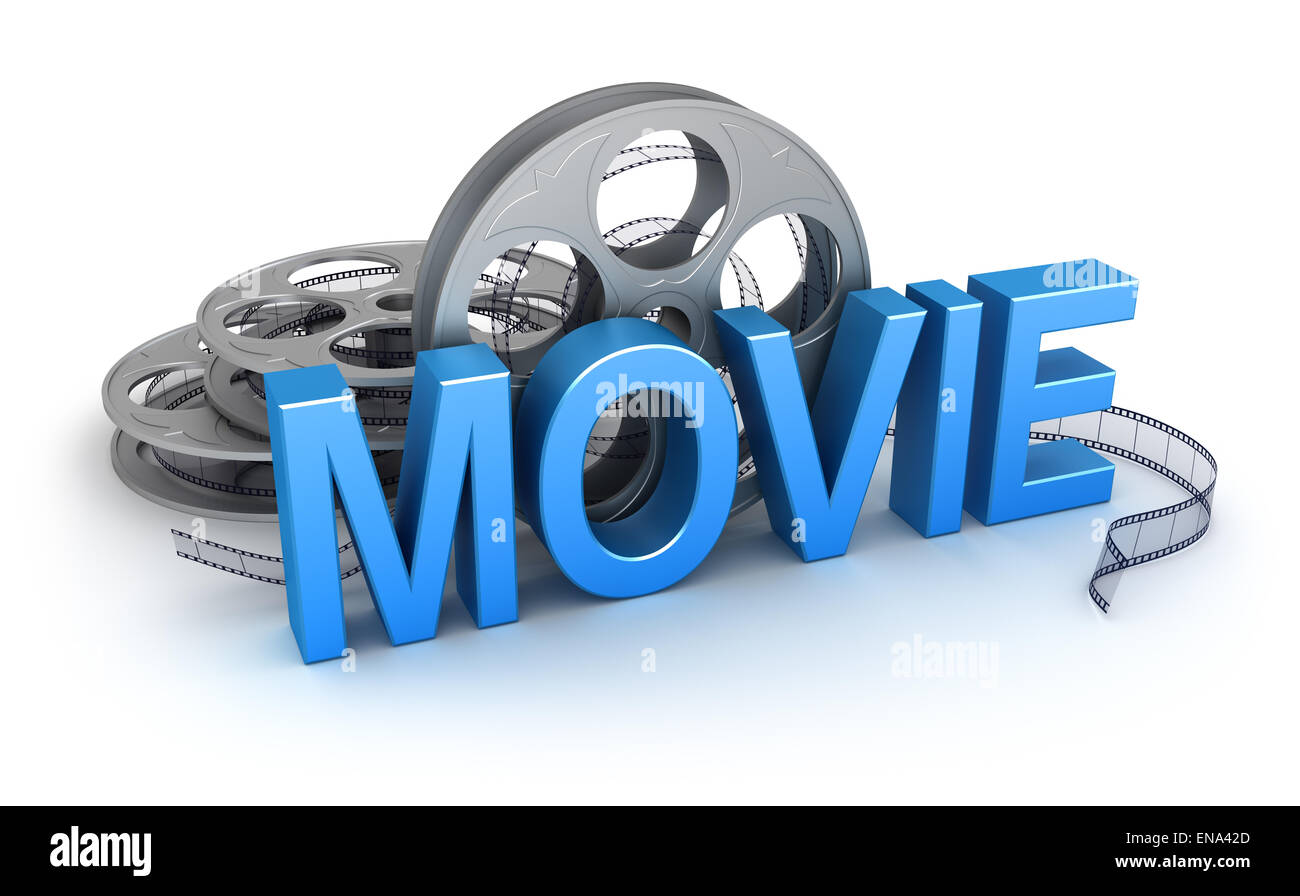 Movie. Concept icon Stock Photo - Alamy
