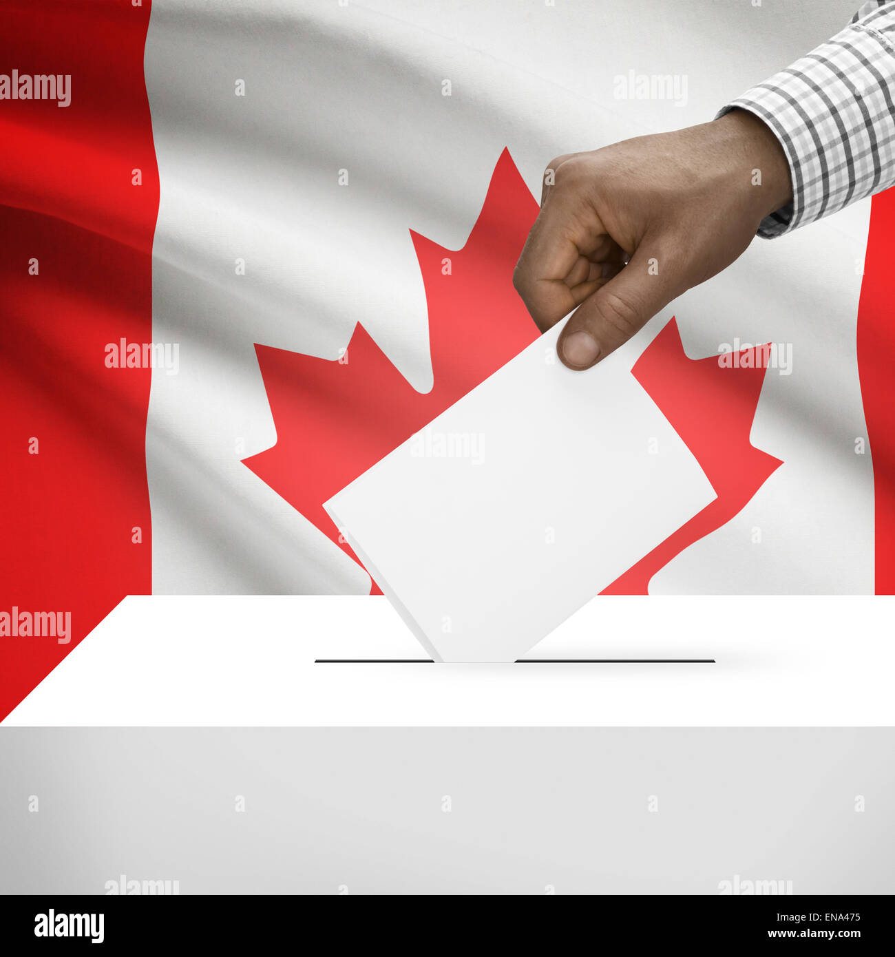 Canada voting ballot hi-res stock photography and images - Alamy