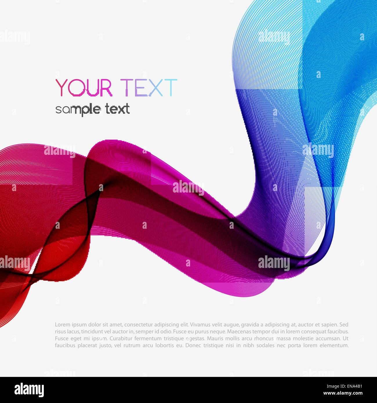 Abstract colorful background. Spectrum wave. Vector illustration Stock ...