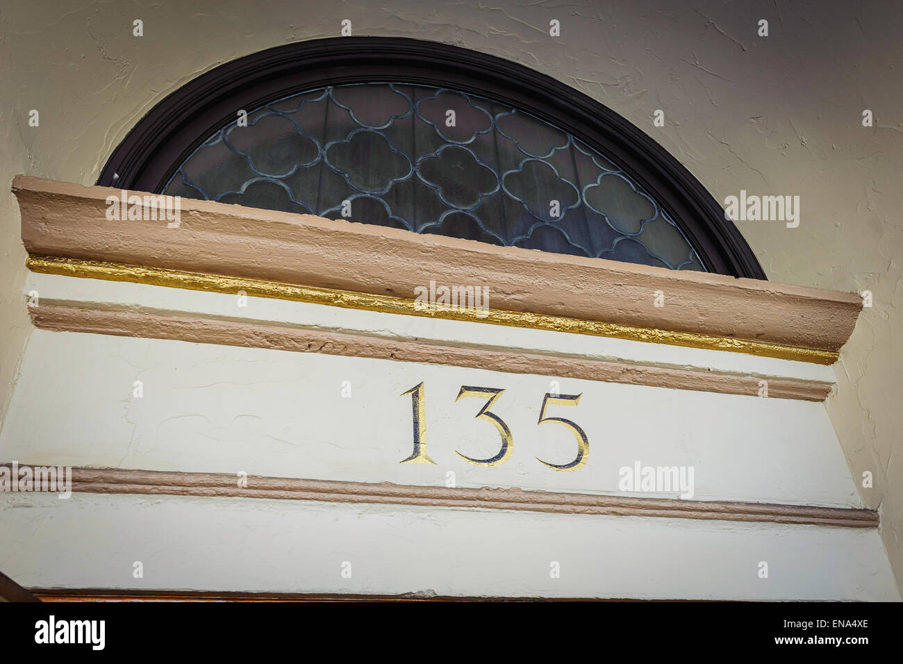 Address numbers of the City National Civic in San Jose, California ...