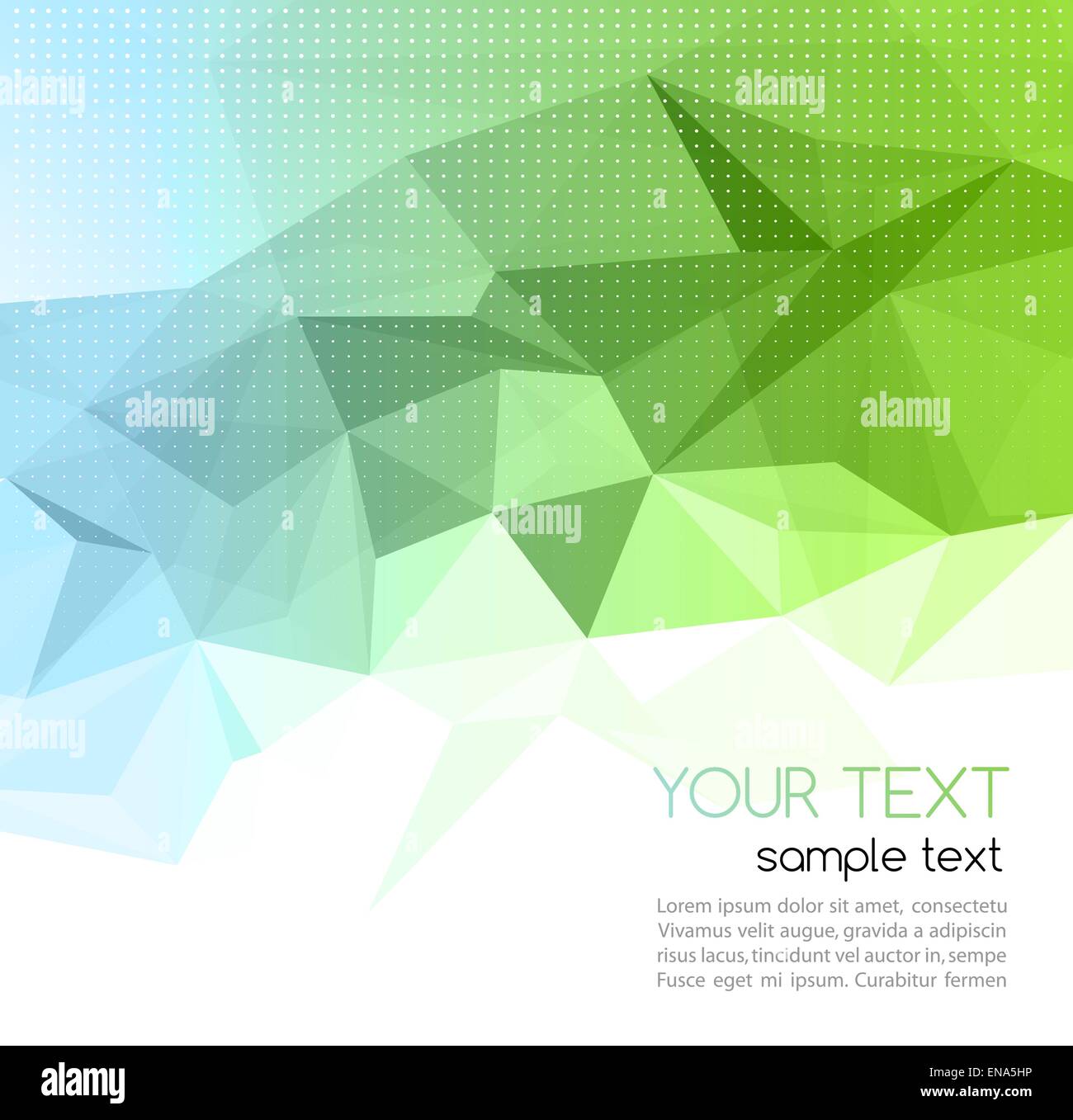 Vector color abstract geometric banner with triangle Stock Vector Image & Art - Alamy