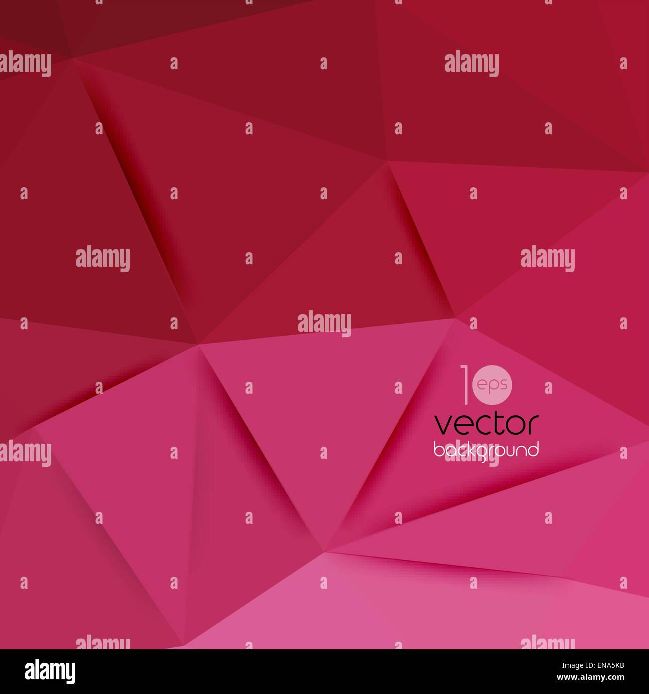 Vector abstract geometric pink background with triangle Stock Vector ...