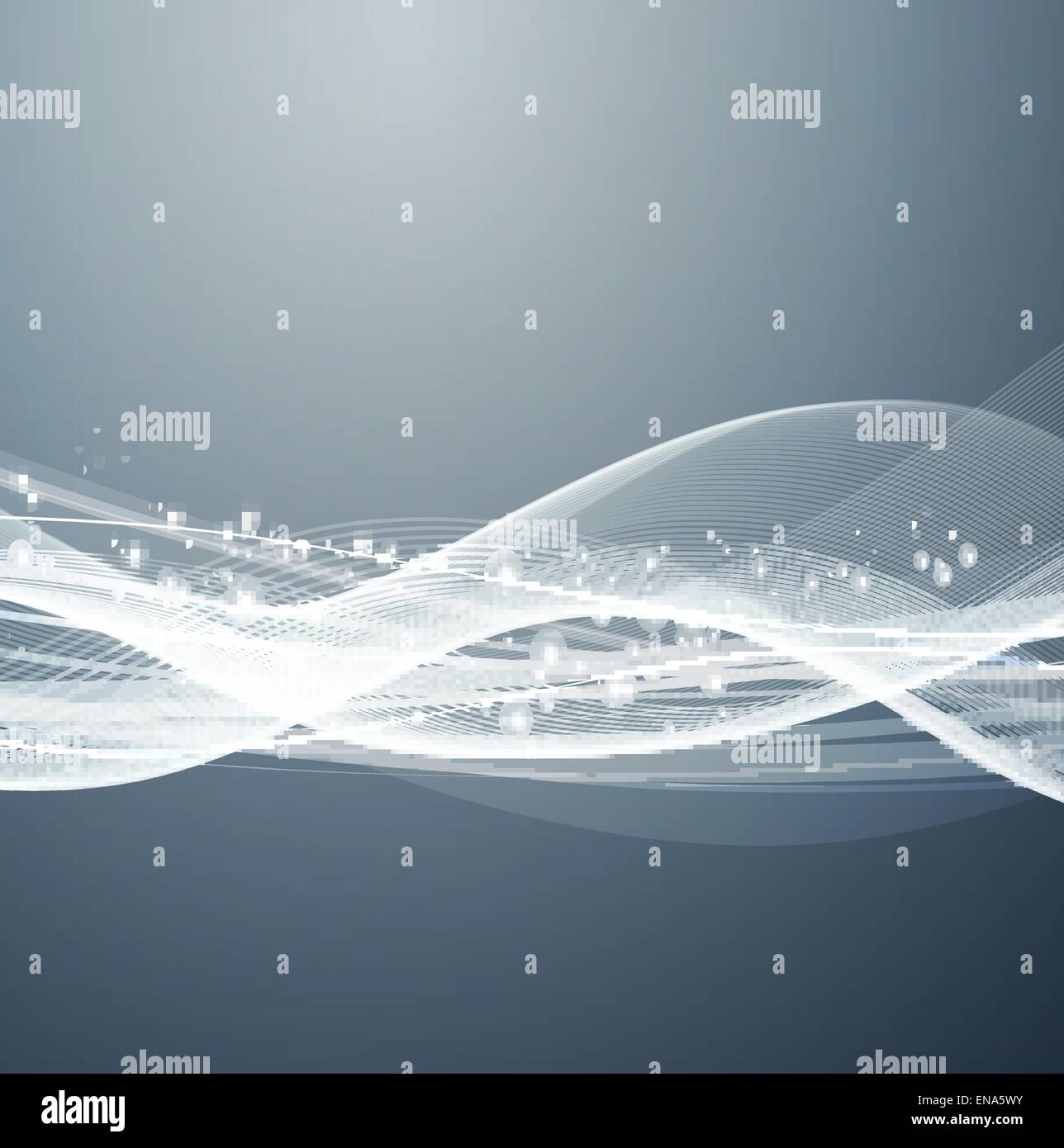 Vector Abstract wave background Stock Vector Image & Art - Alamy