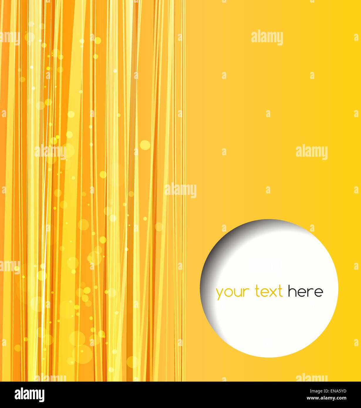 Abstract orange background with lines. Vector illustration Stock Vector ...