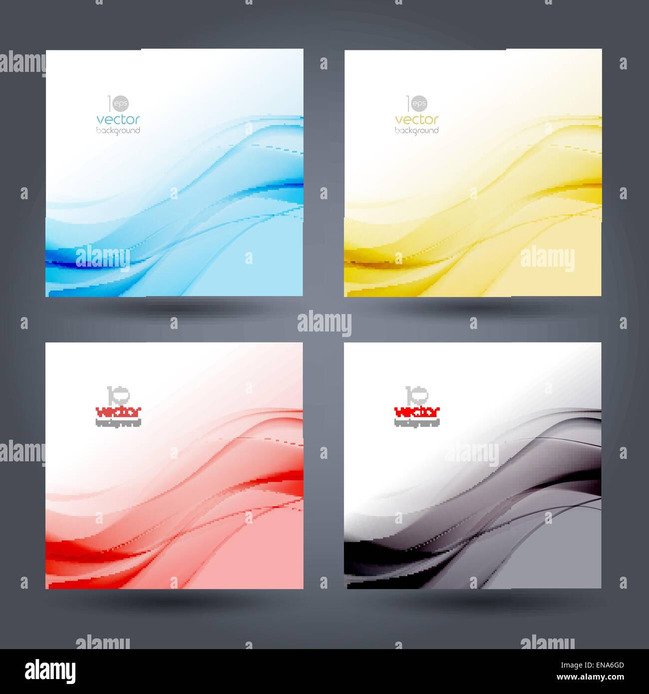 Abstract Colorful Template Vector Background Brochure Design Stock