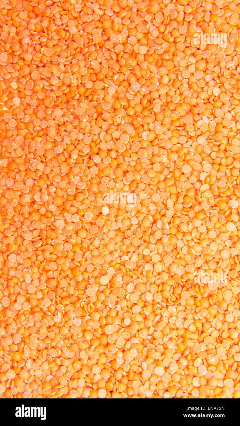 Red lentil background texture hi-res stock photography and images - Alamy