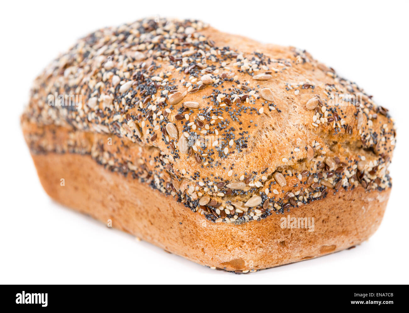 Loaf of bread (isolated on pure white background Stock Photo - Alamy