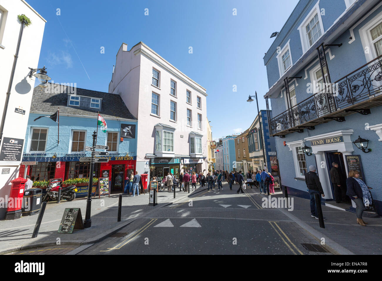 Tenby Street High Resolution Stock Photography and Images - Alamy
