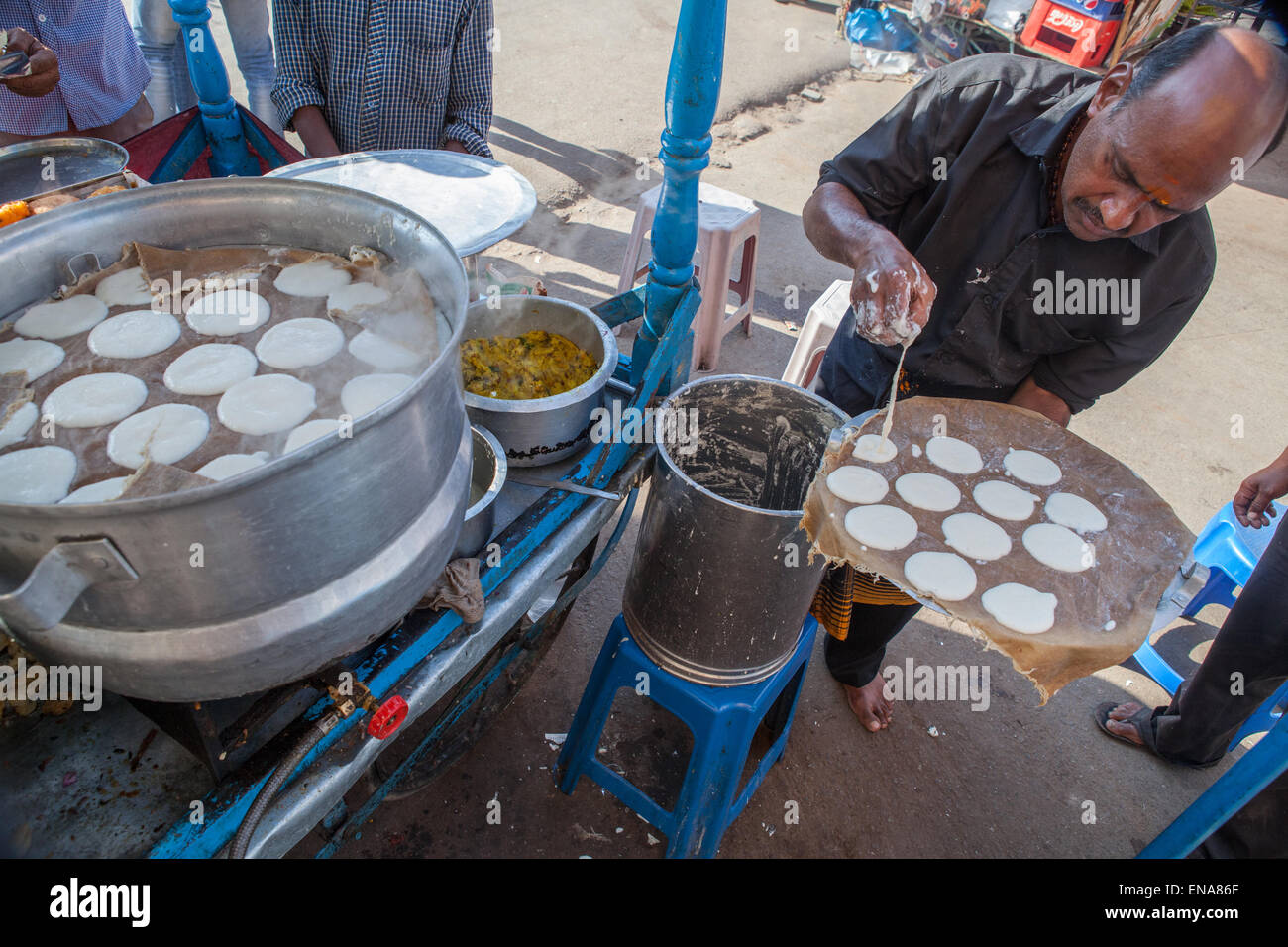 Idli and market hi-res stock photography and images - Alamy
