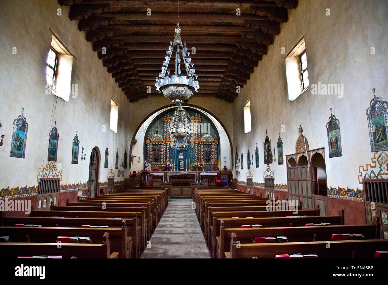 Our Lady of Mount Carmel Church in Montecito, California Stock Photo ...