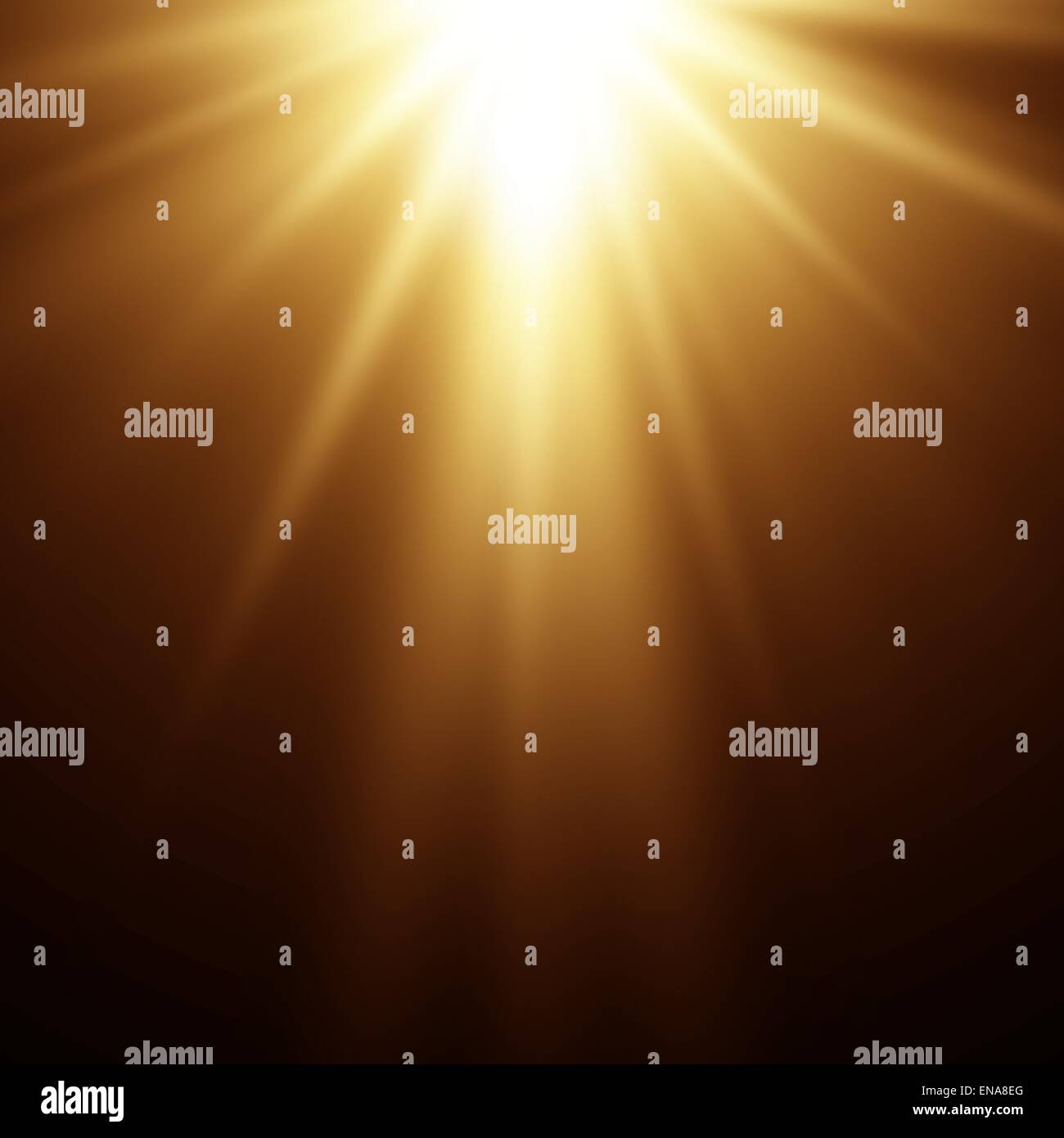 Vector illustration Abstract magic gold light background Stock Vector ...