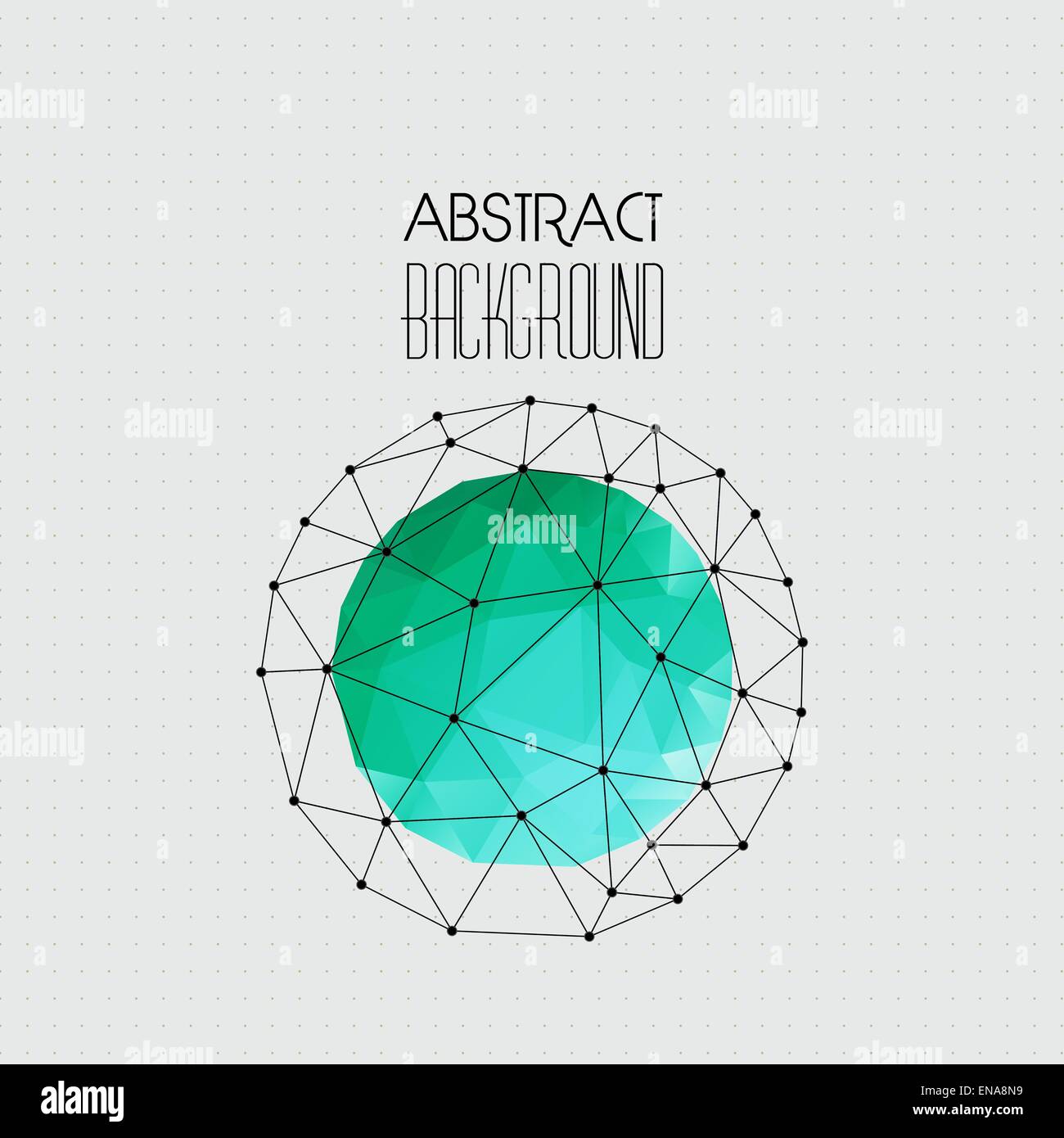 Vector color abstract geometric banner with triangle Stock Vector Image ...